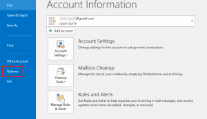 Fixed Outlook Error 0x80004005: The operation failed