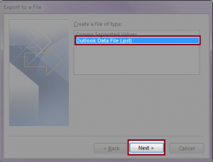 How to Export .pst File Data?