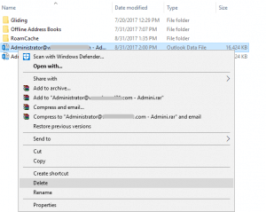 How to re-create and recover damaged OST files in Outlook 2013/2016?