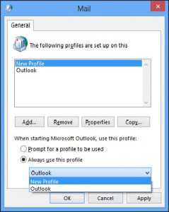 How can you change the location of OST file in Outlook?