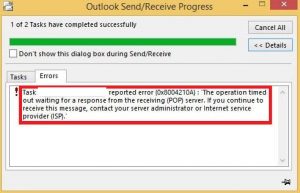 Fixed : Top 10 Most Common Microsoft Outlook Errors