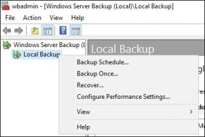 How to Backup and Restore Exchange 2016 using Windows Server Backup? – Part I