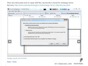 Troubleshooting Dirty Shutdown Error Using Eseutil Utility