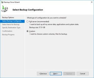 How to Backup and Restore Exchange 2016 using Windows Server Backup? – Part I
