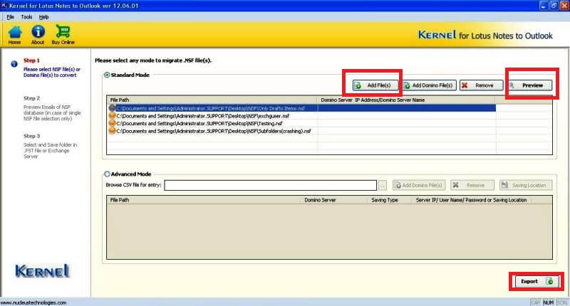 Two Free methods to convert NSF files into PST files Two Free methods to convert NSF files into PST files