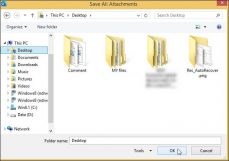 Quick methods to reduce the Outlook mailbox size