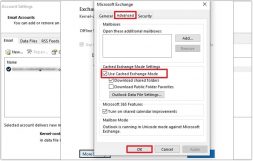 What is Cached Exchange Mode in Outlook?