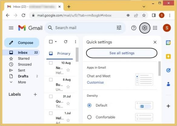 How to export Thunderbird emails to Gmail?