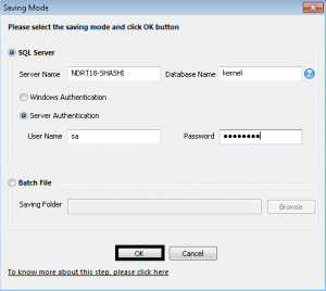 Restoring MDF files from BAK files – A manual solution
