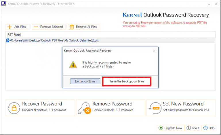 Forgot Outlook Password and Want to Recover for Outlook 2016/2013/2010/2007