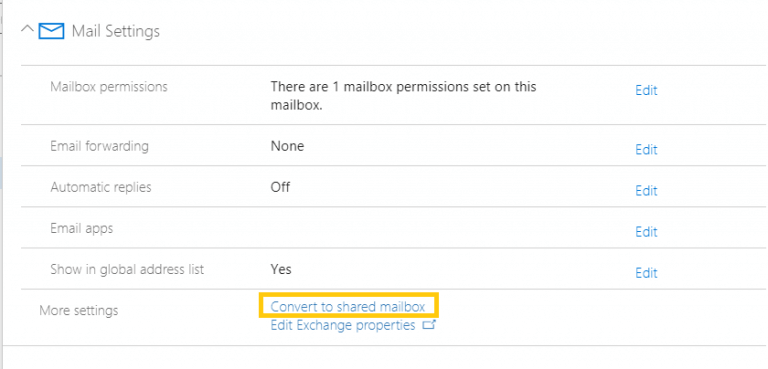 Convert a User Mailbox to Shared & a Shared Mailbox to User Mailbox in ...