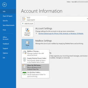 How to archive mails in Office 365?