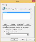 Resolve Outlook password prompt issue