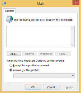 Steps to manually configure a Microsoft 365 account in Outlook