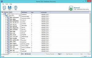 A brand new interface for Kernel SQL recovery tool