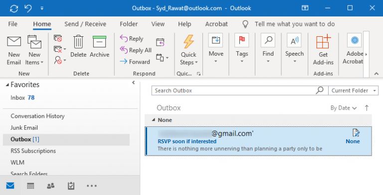 What to do when emails get stuck in Outbox?