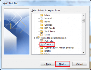 How to Transfer Outlook Address Book from One System to Another?