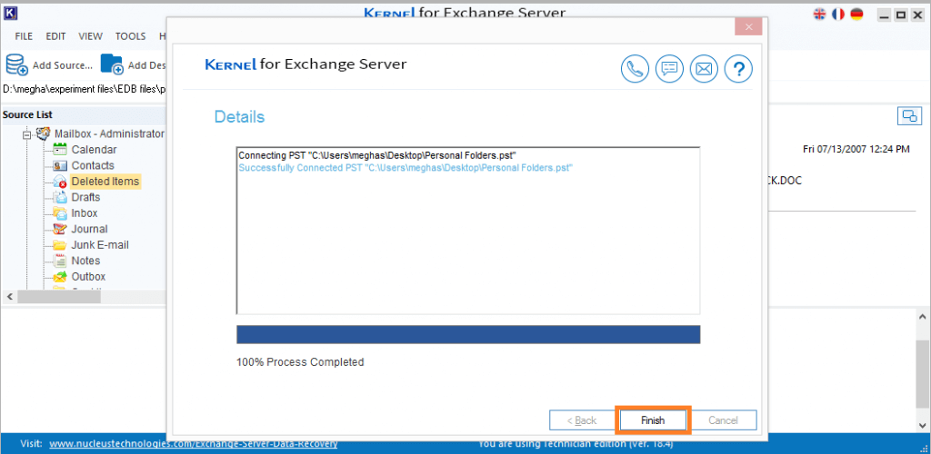 Simple methods to recover deleted mailboxes in Exchange 2016
