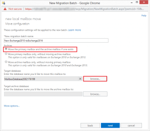 How to Migrate Archive Mailboxes from Exchange 2010 to 2016?