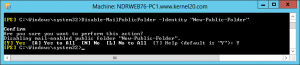 Steps to Mail-Enable and Mail-Disable Public Folders in Exchange