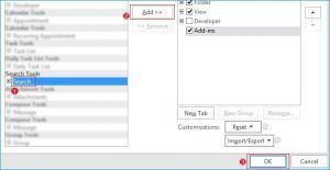 How to fix Outlook 2016 search problems?