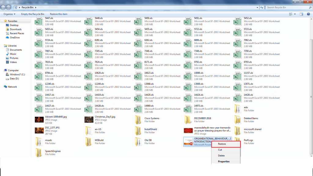 How to recover deleted PPT file & Windows files?
