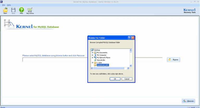 How to recover MySQL database?