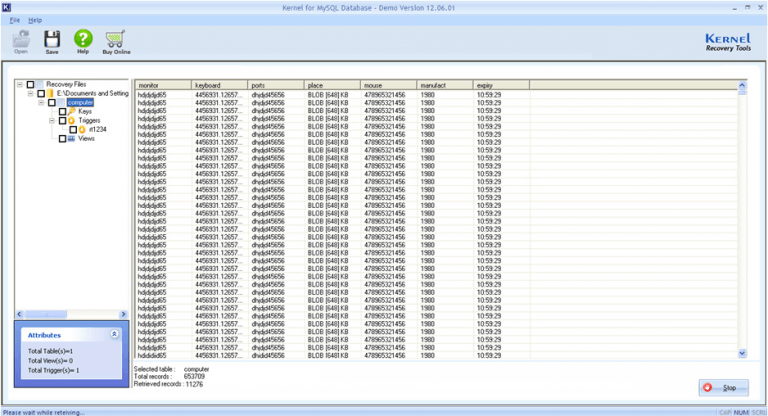 How to recover MySQL database?