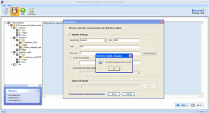 How to recover MySQL database?