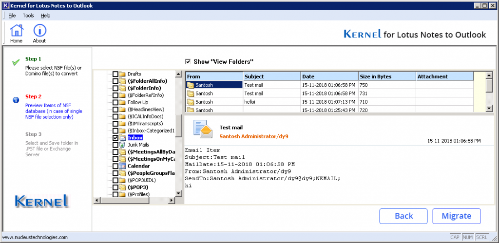 Tips to migrate Lotus Notes to Exchange Server