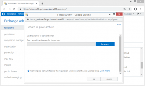 Methods To Archive mailbox items in Exchange Server