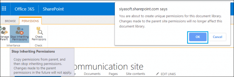 How to customize permissions in SharePoint?