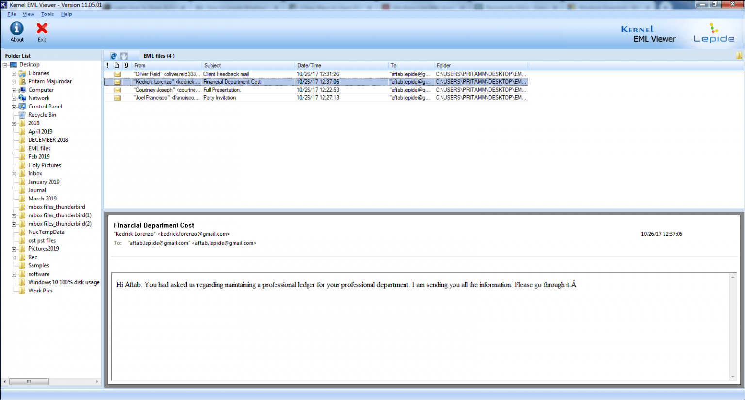 EML Files – Where They are Located and What They are?