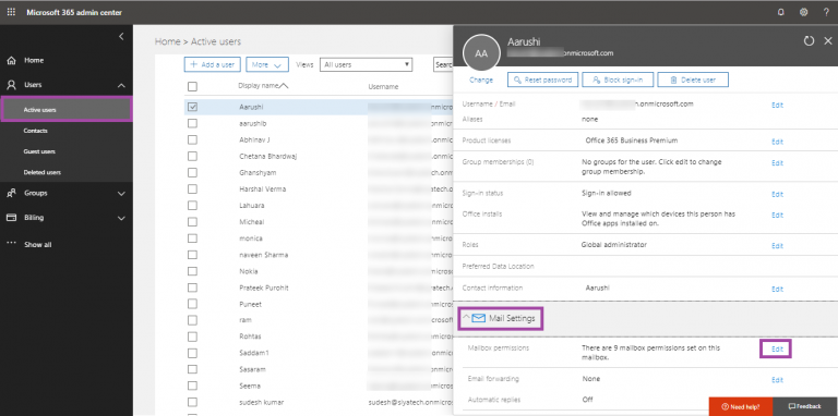 How to Grant Permissions to Other Microsoft 365 Mailboxes?