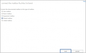How to reconnect a disconnected mailbox in Exchange Server?