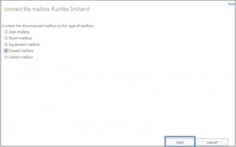 How to reconnect a disconnected mailbox in Exchange Server?