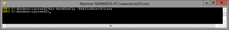Fix ‘Auth Certificate Missing’ Error in Exchange Server.