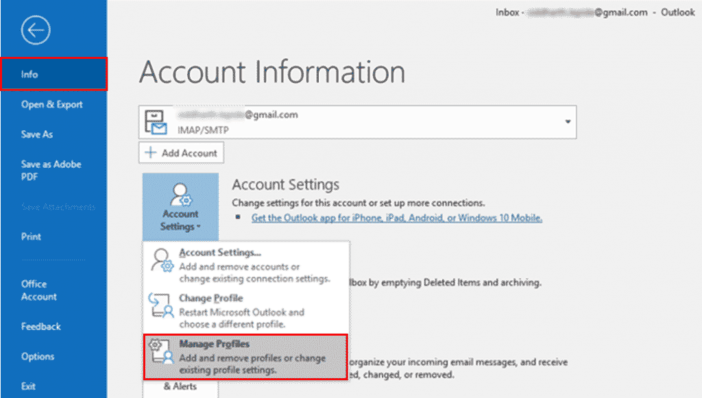 Top three ways to change passwords in Outlook