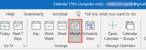 How to export Outlook Calendar to Word?