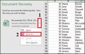 How to Recover Unsaved or Overwritten Excel Files?