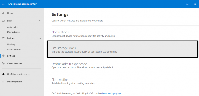 Two Ways to Check SharePoint Online Storage Information