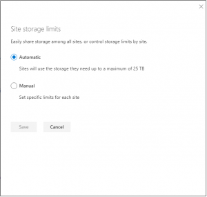 Check SharePoint Online Storage: Admin Center and PowerShell