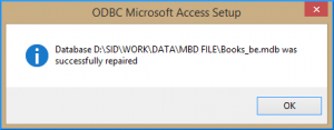 How to fix Access database error 3049?