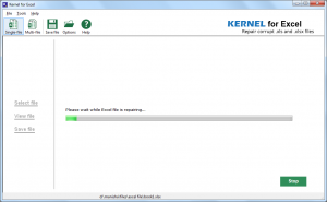 Recover virus infected excel files