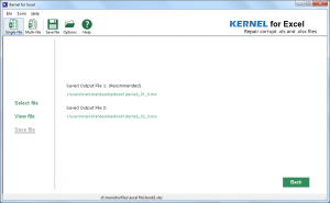 Recover virus infected excel files