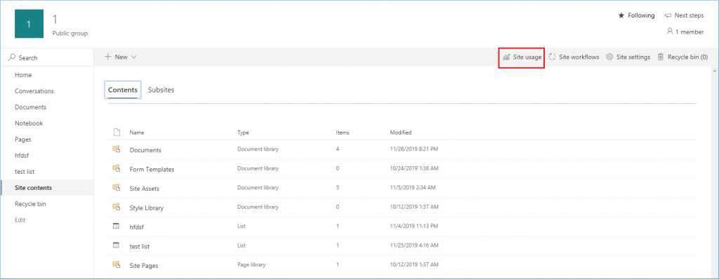 How To Check Sharepoint Usage Reports