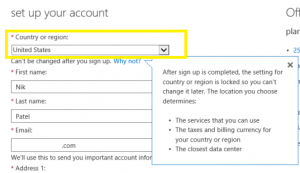 How to Find and Change the Office 365 Tenant Location?