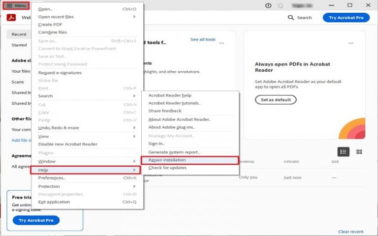 Fixed PDF Files Won’t Open in Windows 10 Error