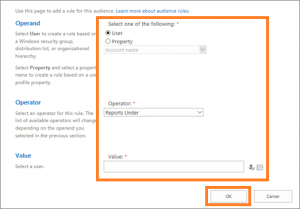 Manage SharePoint user profiles in Admin Center