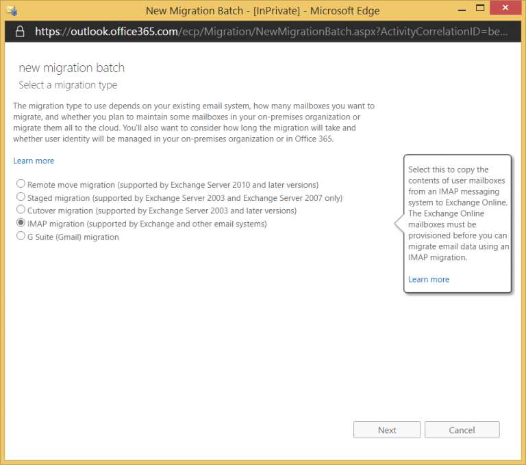 How to do G Suite to Office 365 Cutover Migration?
